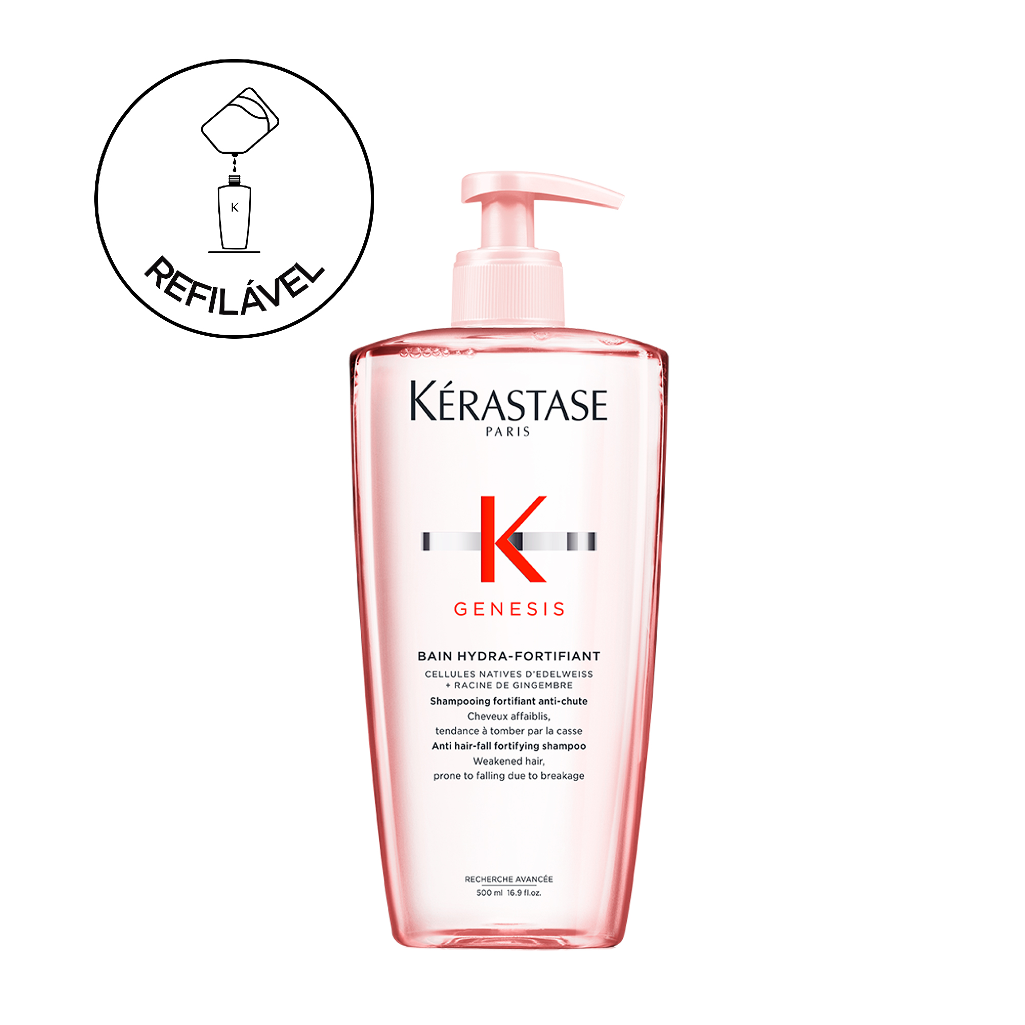 Shampoo Genesis Bain Hydra-Fortifiant 500ml Kerastase